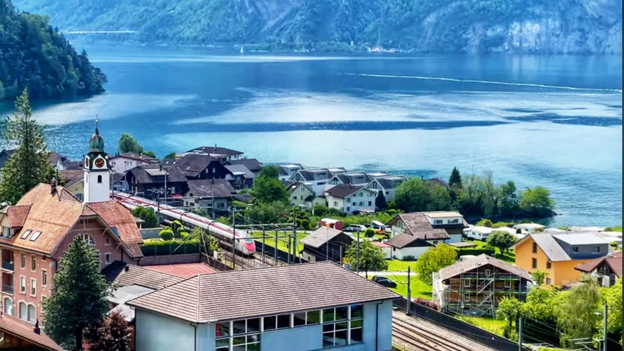 Sisikon 🇨🇭Driving in Switzerland || Swiss Road || Travel Guide 4K - YouTube