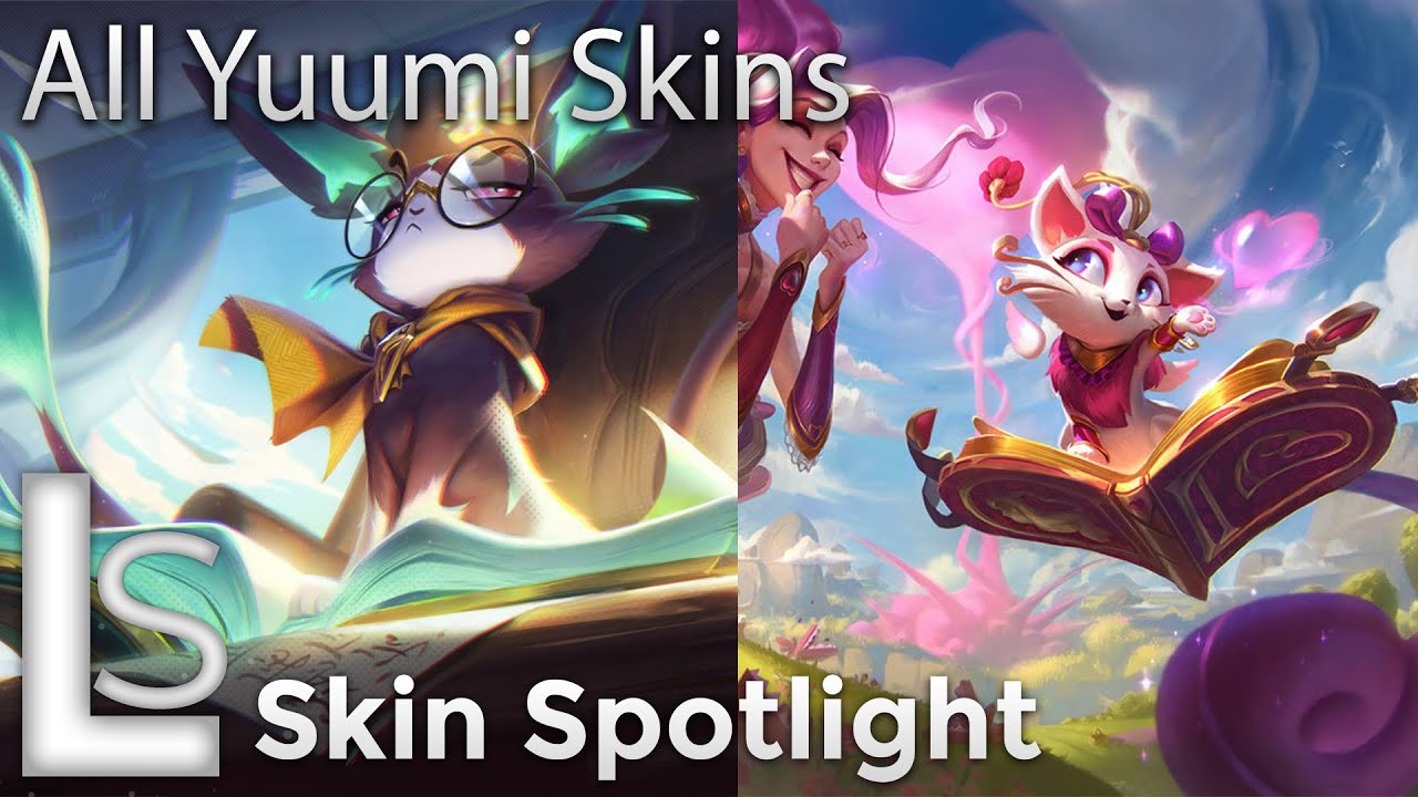 ALL YUUMI SKINS - Skin Spotlight - League of Legends - YouTube