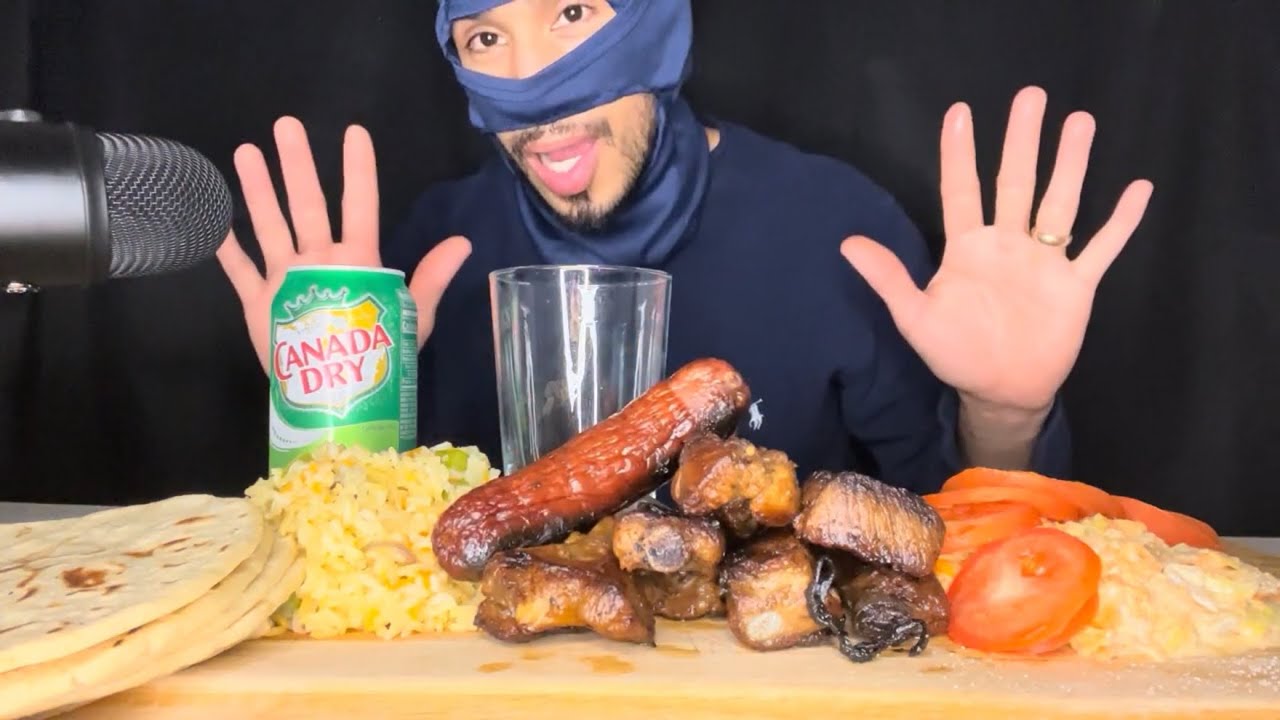 #ASMR MUCKBANG EATING SOUNDS & WHISPERING #ASMR - YouTube