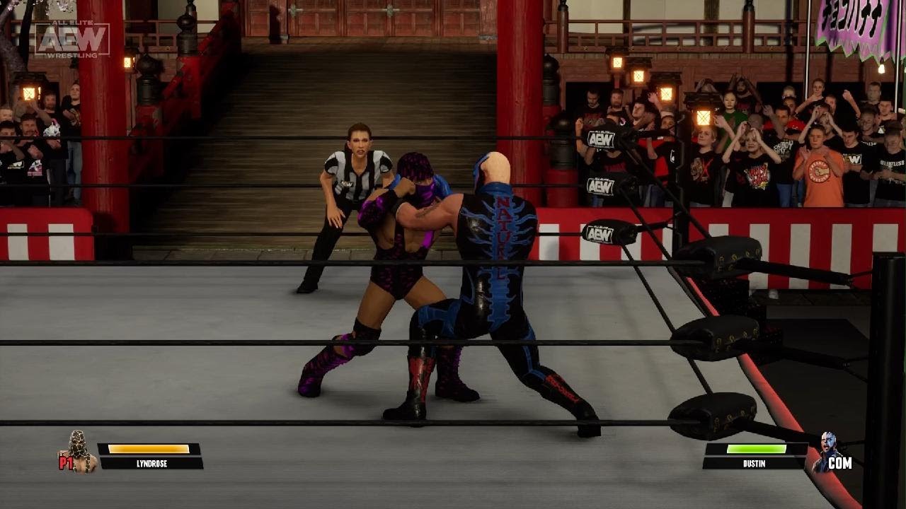Lyndrose vs Dustin Rhodes | AEW: Fight Forever - YouTube