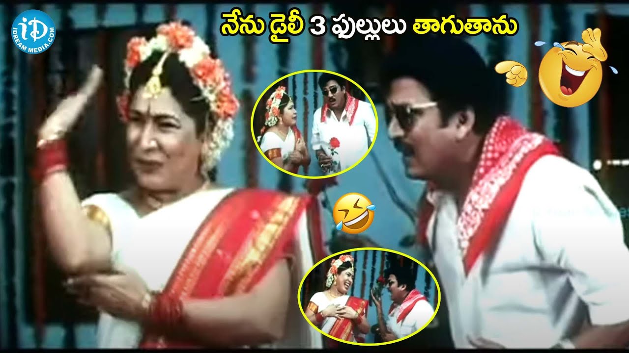 Rajendra Prasad Kovai Sarala Brahmanandam Prabhu Deva Comedy Scenes | @idreamkadapa - YouTube