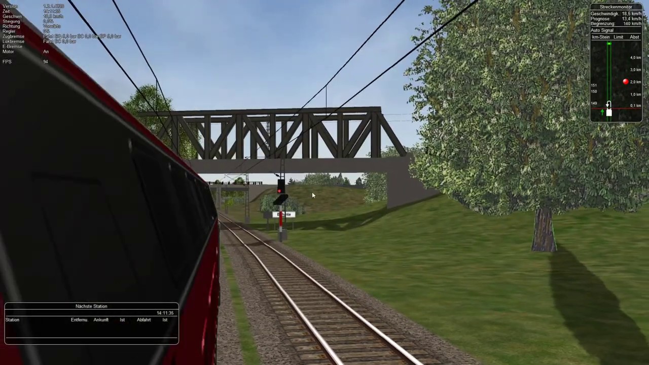 Microsoft Train Simulator Gameplay HD - GR - Rollbahn - Tutorial - YouTube