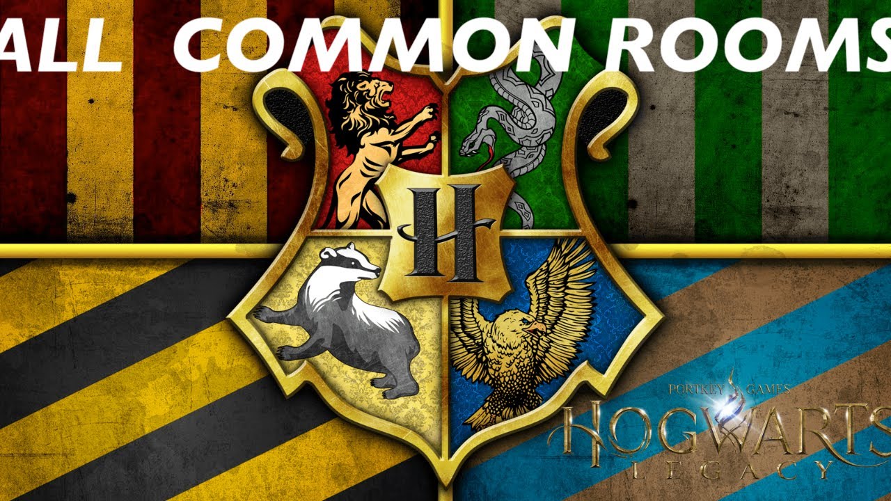 ALL COMMON ROOMS | Hogwarts Legacy - YouTube