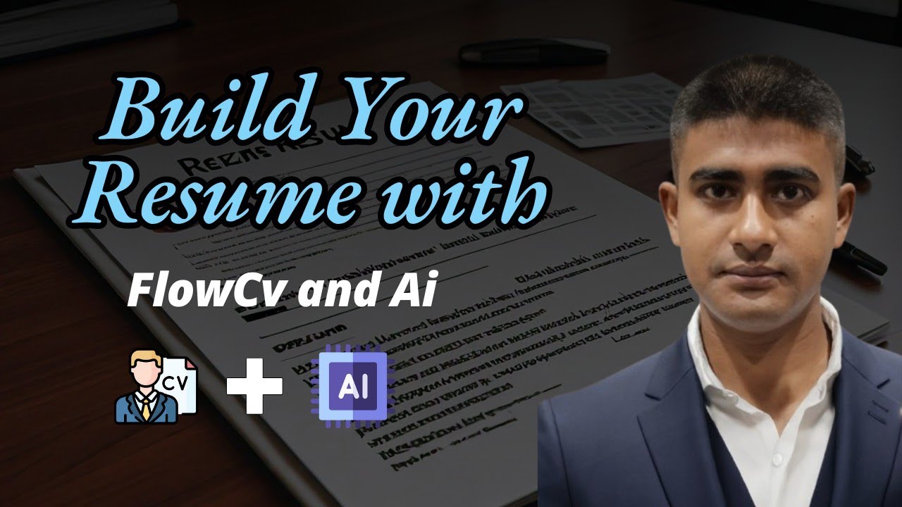 How to build your resume with FlowCv using #Ai || A step by step ...