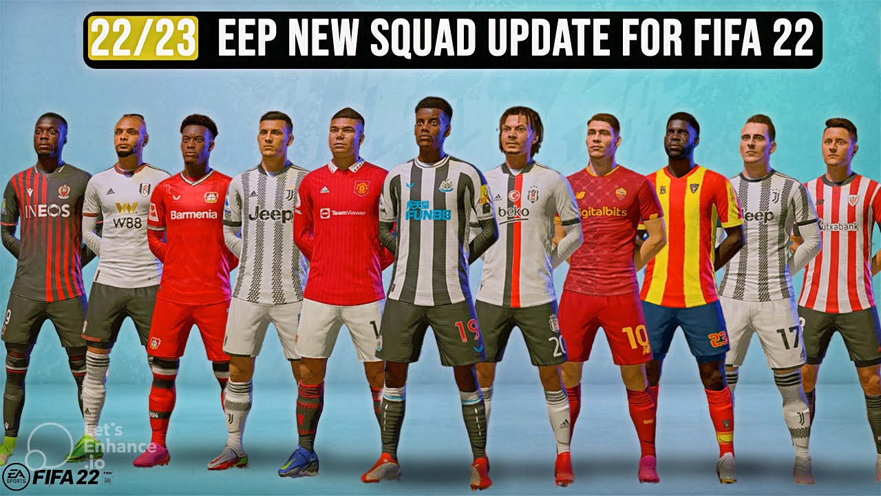 22/23 New EEP Squad Update File For FIFA 22 - YouTube