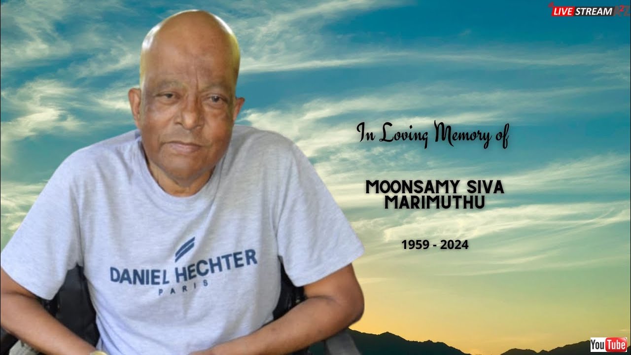 The Yearly Memorial Service of Moonsamy Siva Marimuthu - YouTube