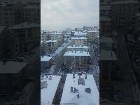 Kar  taze karlar yağmış karın üstüne