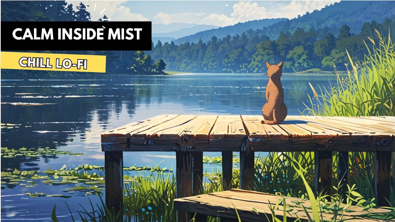 Misty Cat Dreams – 15 min of Chill Lo-Fi for Focus & Sleep - YouTube