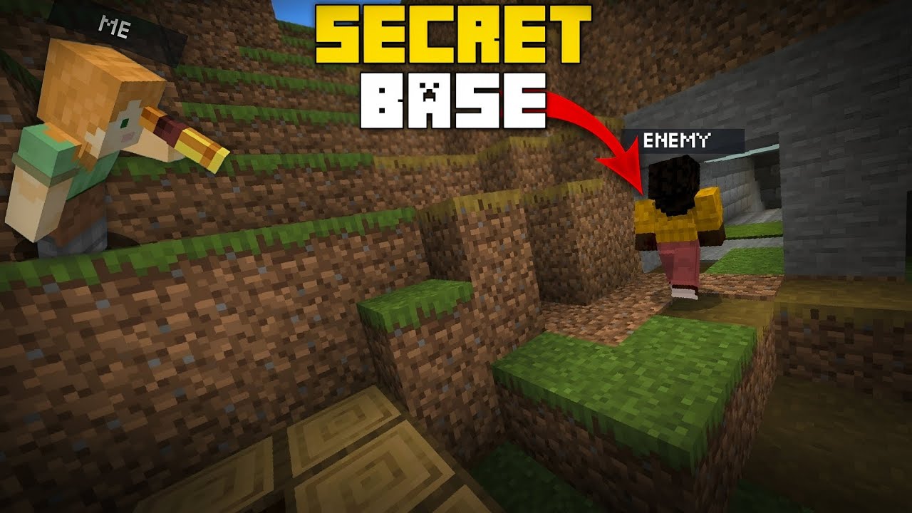 I Found My Enemie's | SECRET BASE | In Minecraft - YouTube