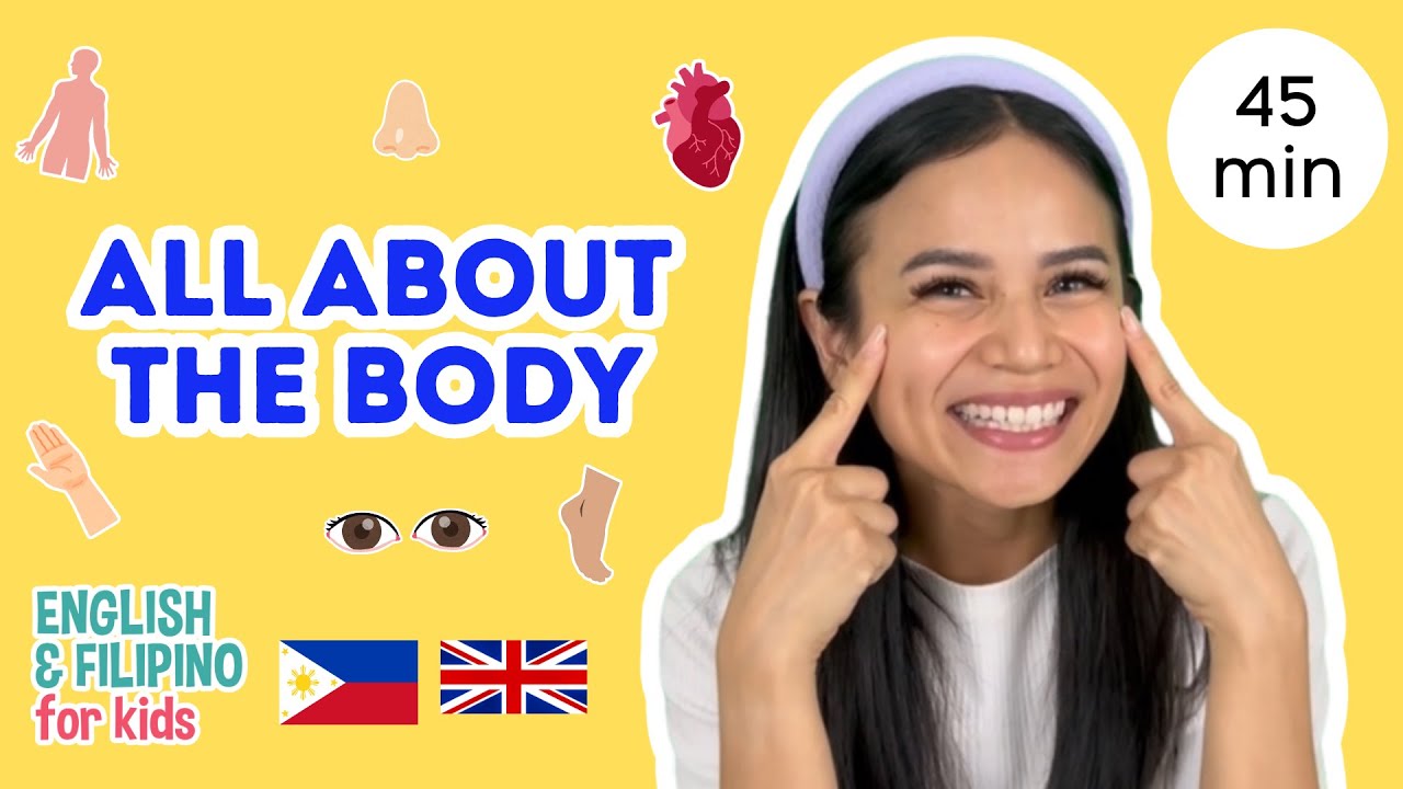 English & Filipino for Kids - Parts of The Body, Sampung Mga Daliri ...