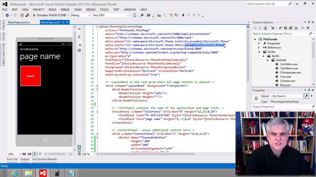Part 4 Introduction to XAML - YouTube