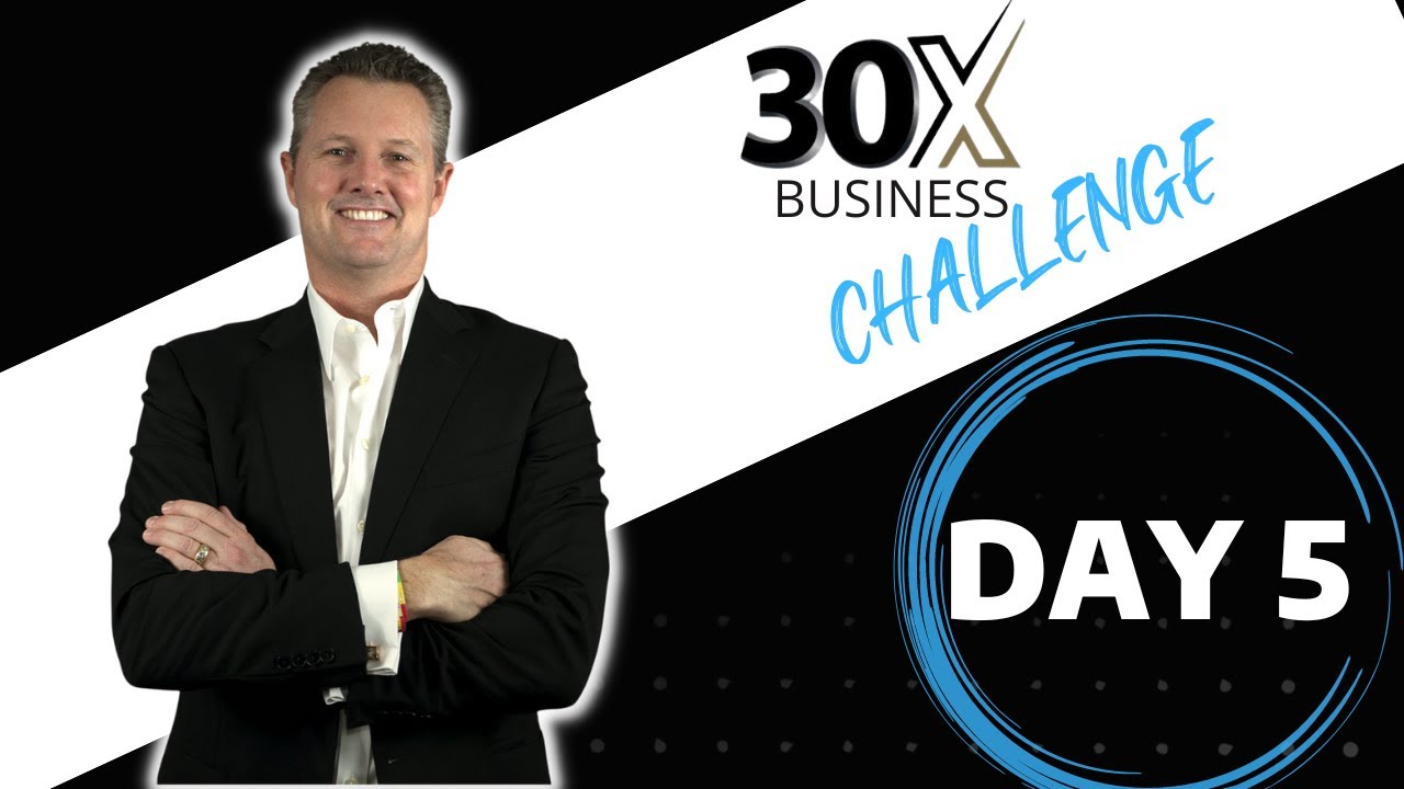 Day 5 of 30X Business Challenge - Business Mastery - Money - YouTube