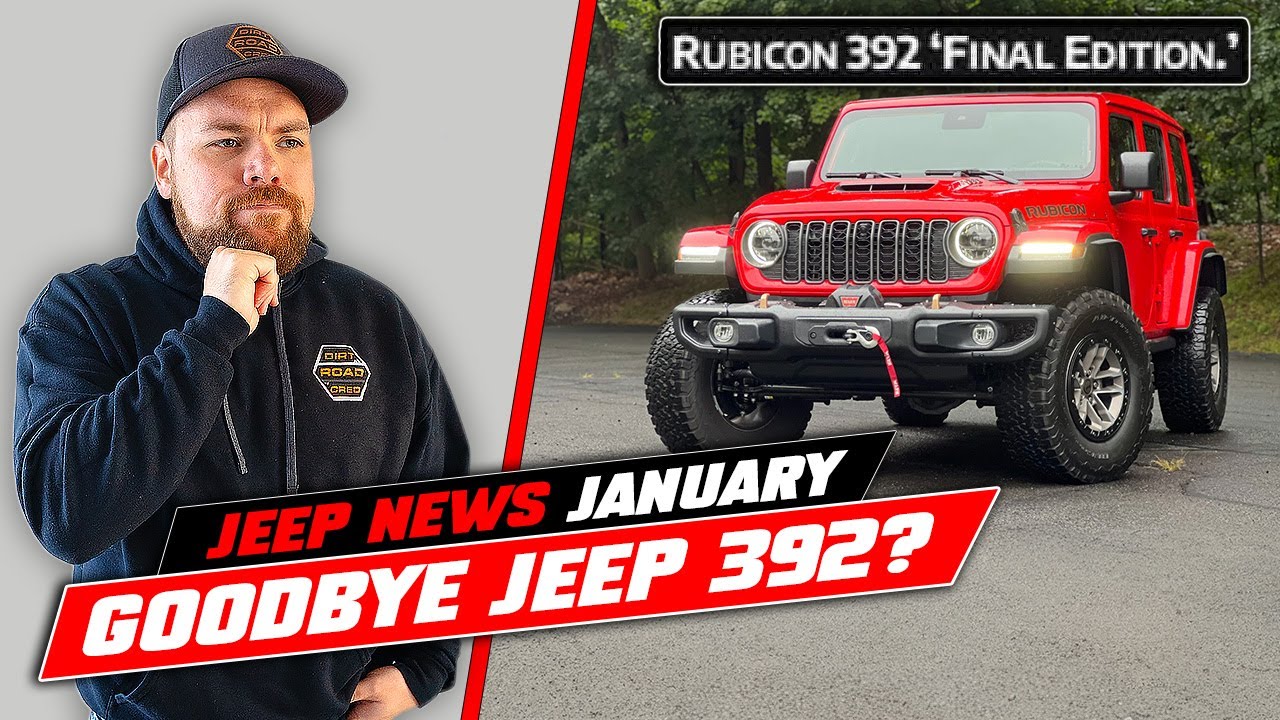 Final Edition 2024 Jeep Wrangler 392 | Jeep News January - YouTube