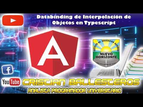 2 databinding de interpolacion de Objetos en Typescript Angular COMPLETO - YouTube