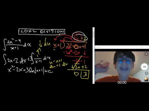 AP Calculus: How to Use Long Division to Evaluate Integrals - YouTube