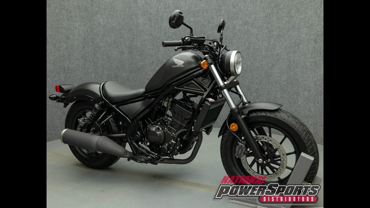2019 HONDA CMX300 REBEL 300 - National Powersports Distributors - YouTube