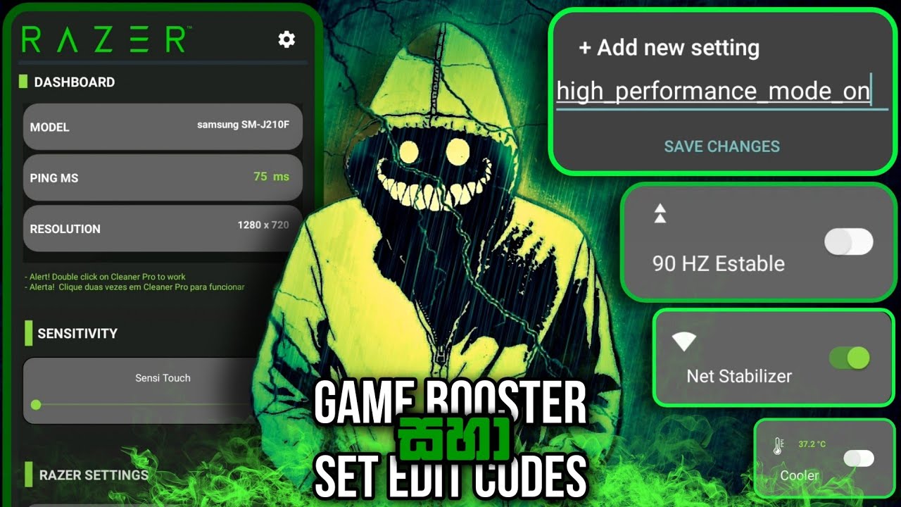 Increase your android gaming performance using Razer Gaming Booster and ...