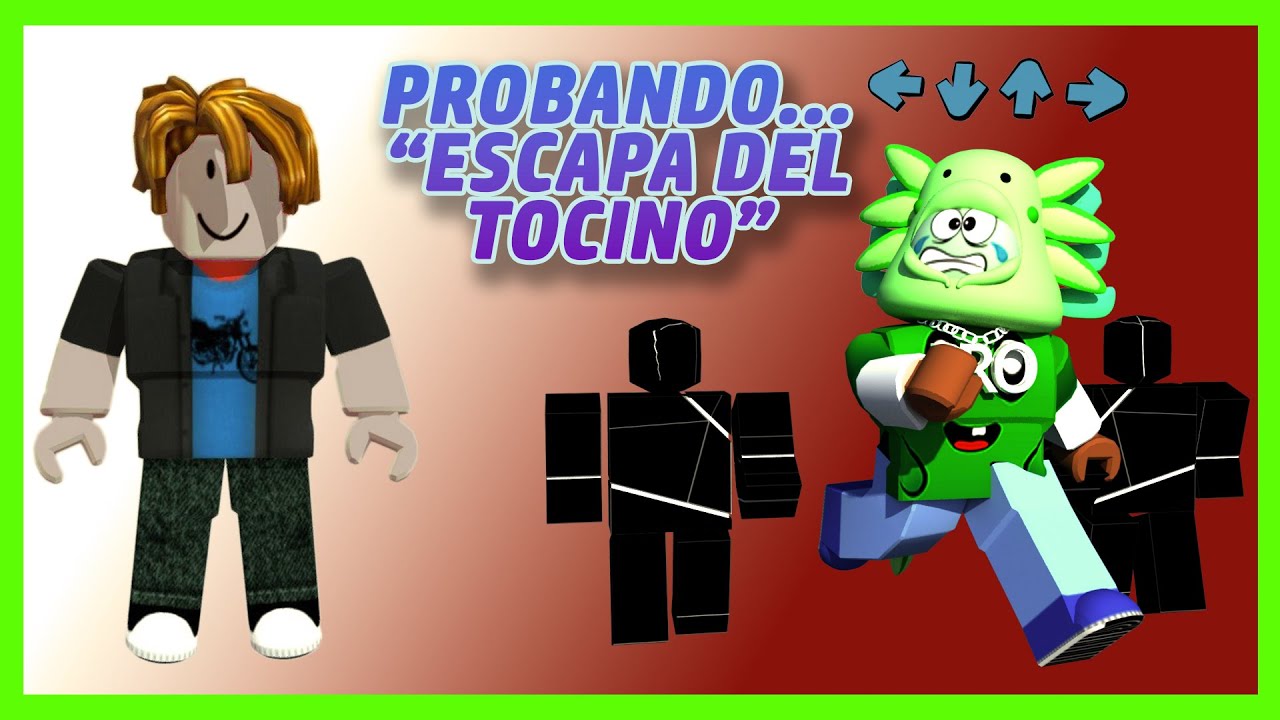 PROBEMOS... "ESCAPA DEL TOCINO" !!!! (BY ROXICAKE) - YouTube