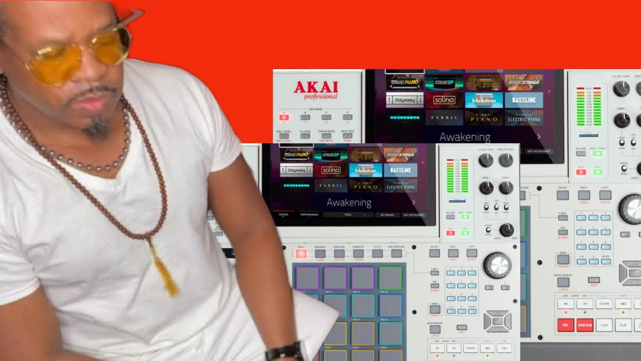 In The Studio MPC Production Creating for Artist DVP702 - YouTube