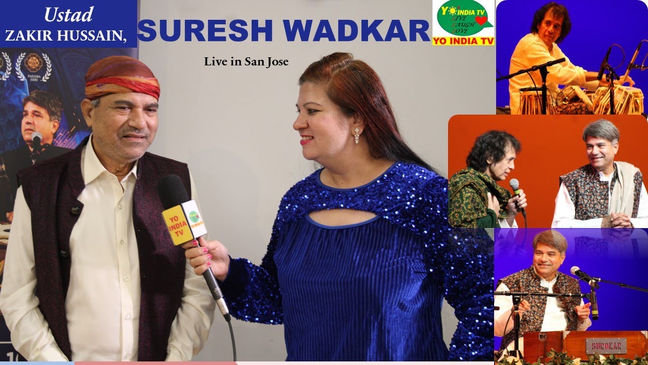 Suresh Wadkar Interview, Live Concert Glimpses w/ Ustad Zakir Hussain ...