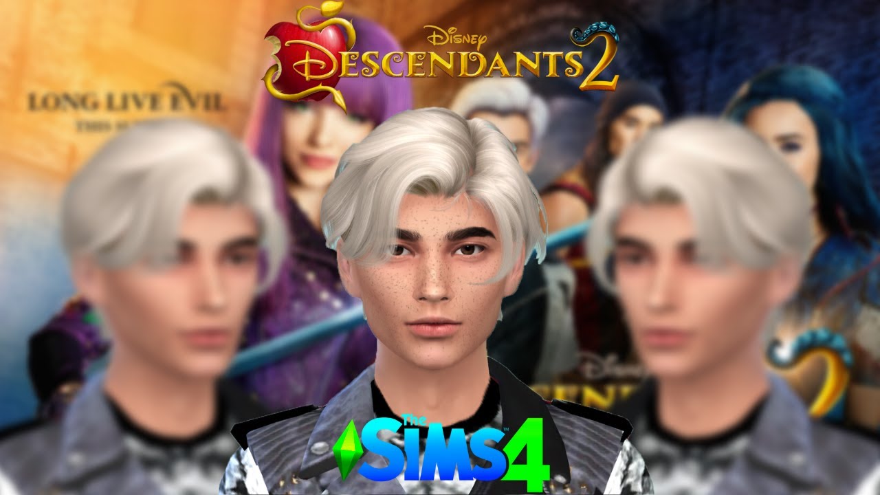 Carlos in Descendants2 (+ CC Links) // The Sims 4: Create A Sim - YouTube