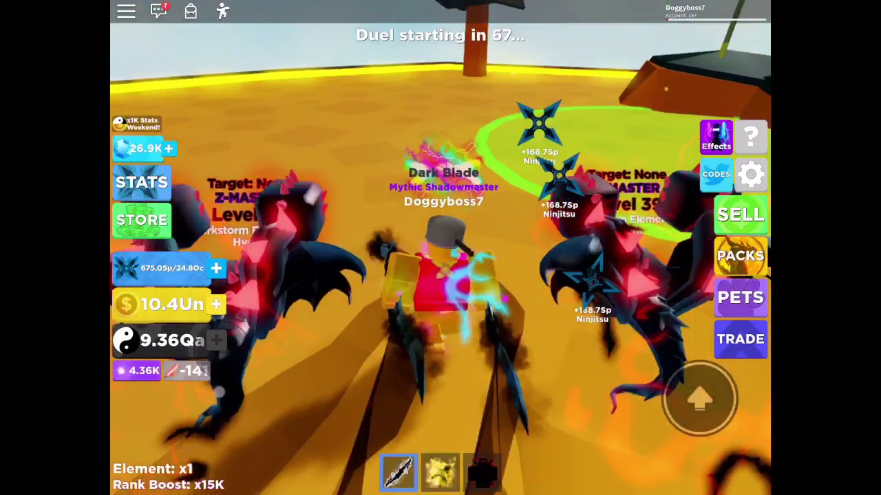 Roblox Gameplay: Ninja Legends Part 2 - YouTube