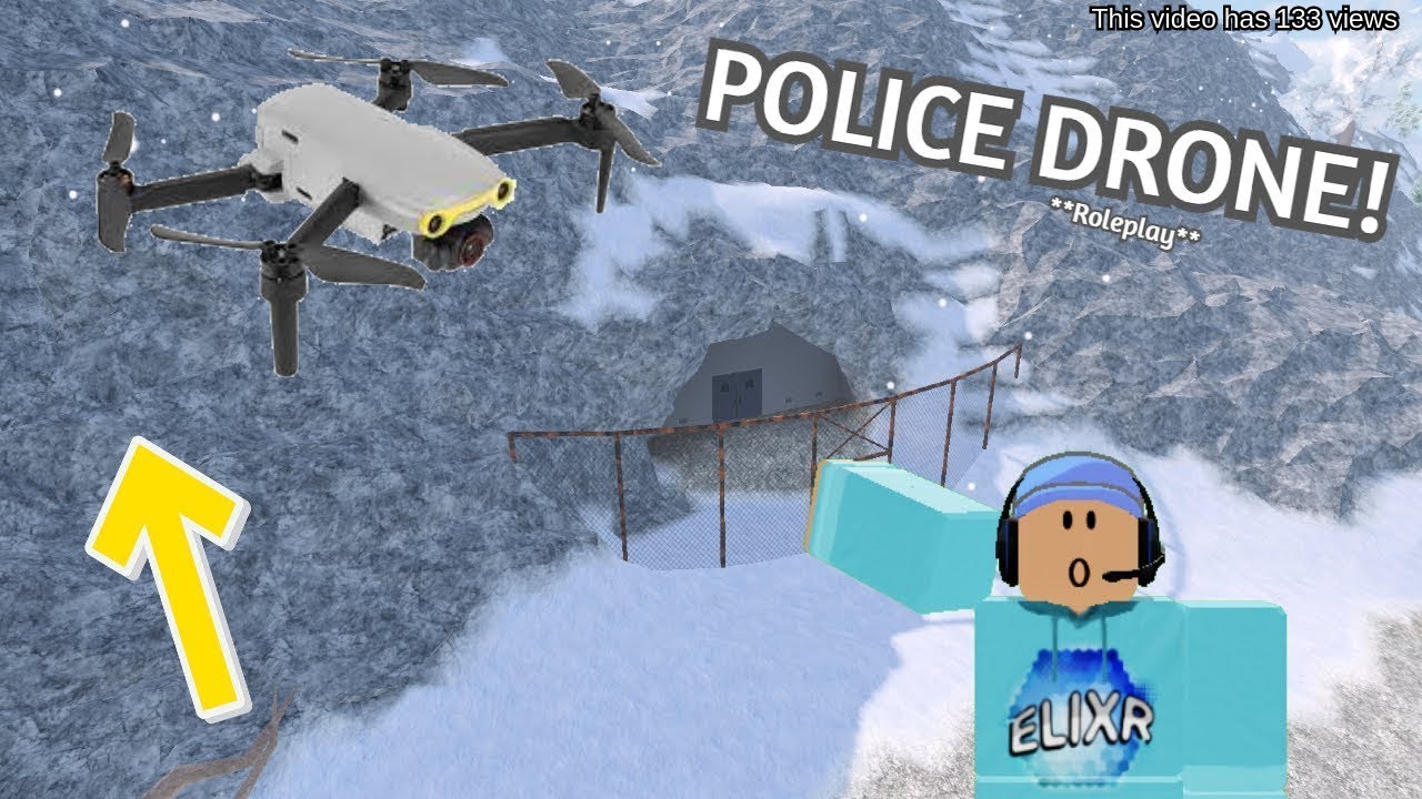 POLICE CATCH CRIMINALS WITH DRONE (ERLC Roleplay) - YouTube