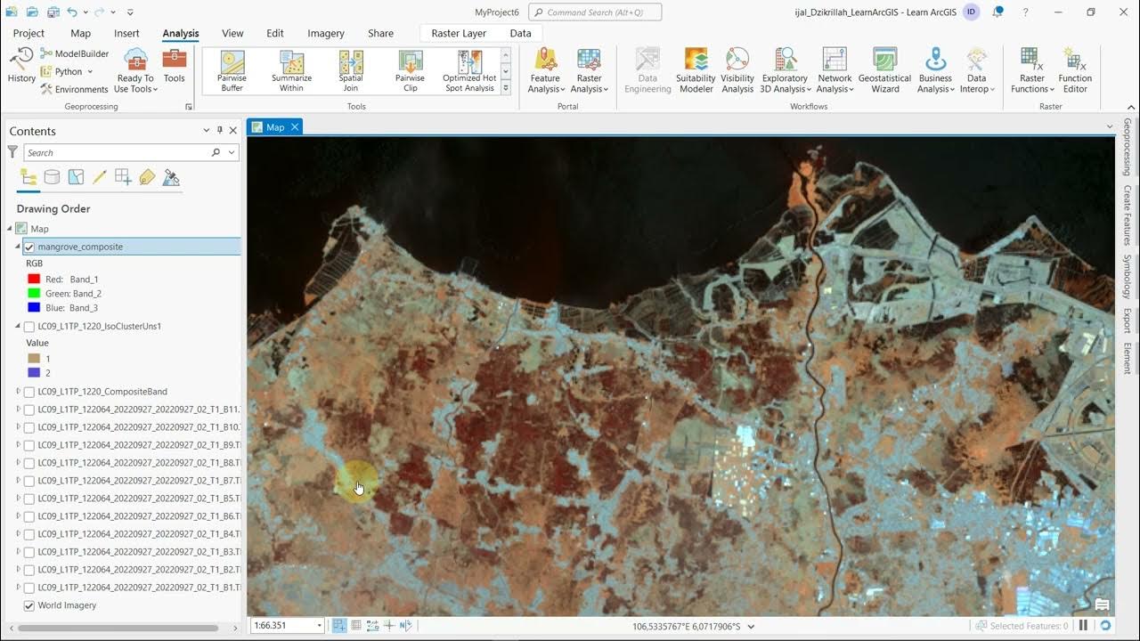 Unsupervised Classification Menggunakan Model ISO Clustering - YouTube