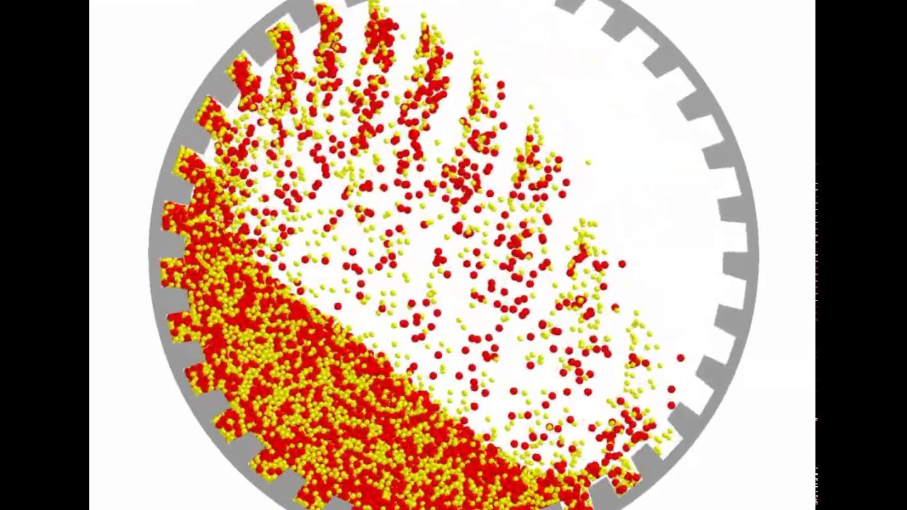 SAG Mill Simulation - YouTube