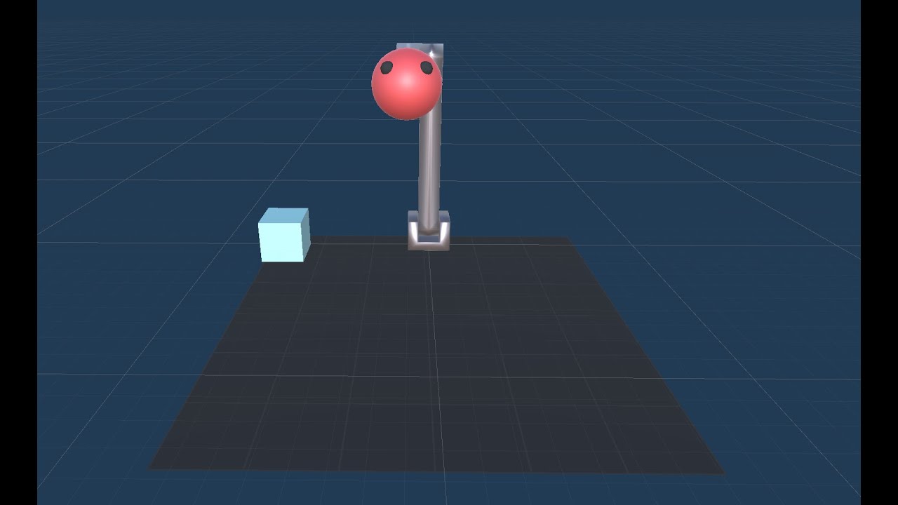 AI learns to reach objects - YouTube