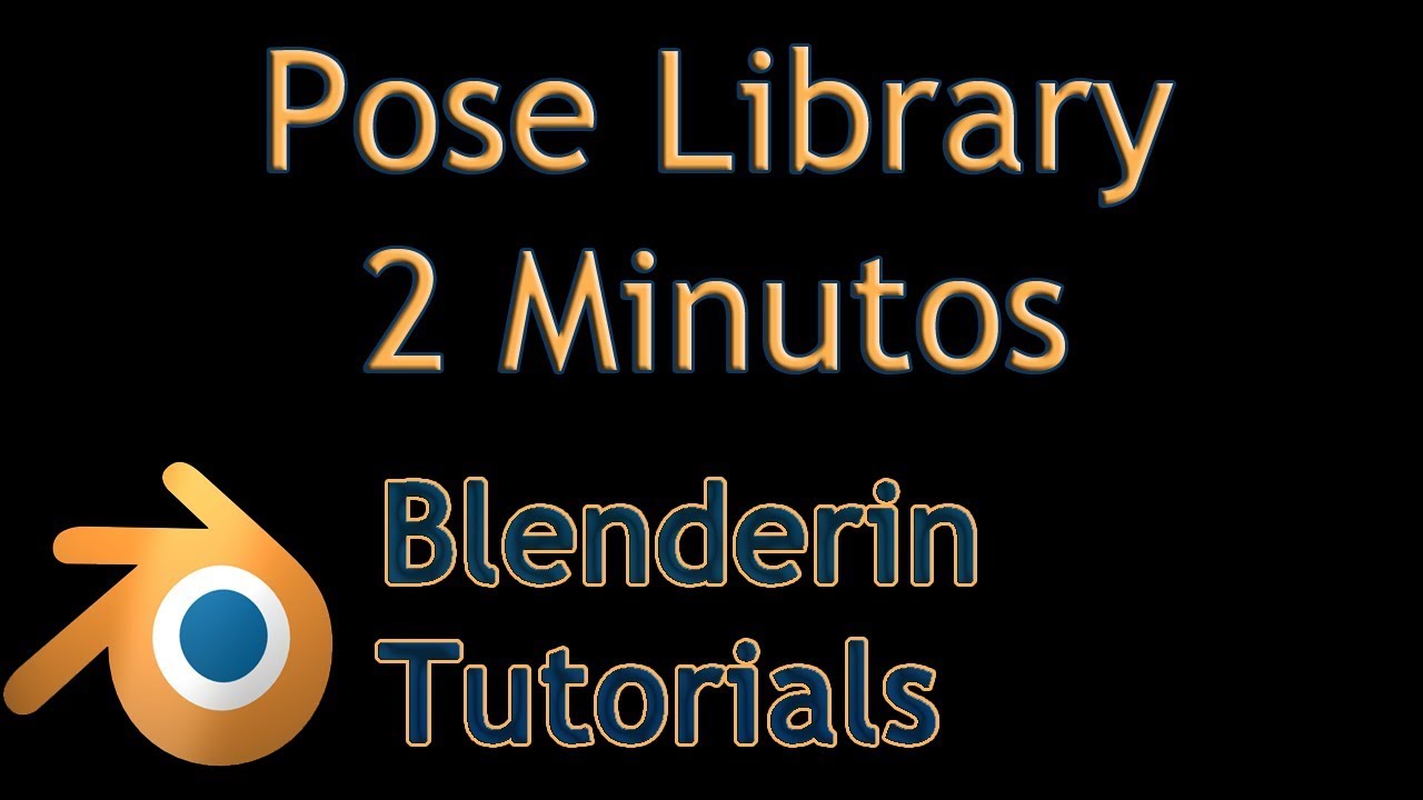 N3 Rigging/Animación - Hacer librería de poses en blender en 2 minutos. Blender Pose Library ...