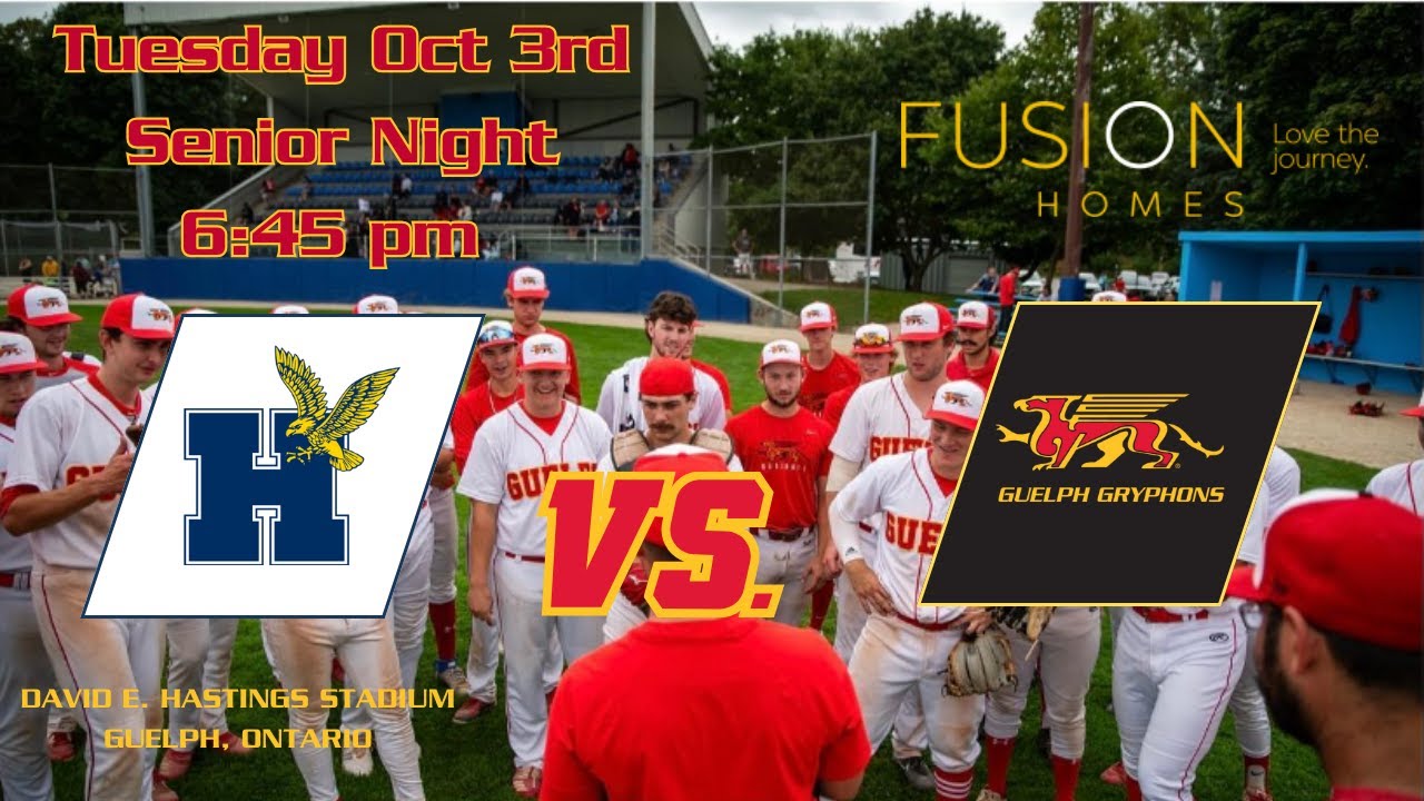 Exhibition Baseball - Humber College at University of Guelph - Senior ...