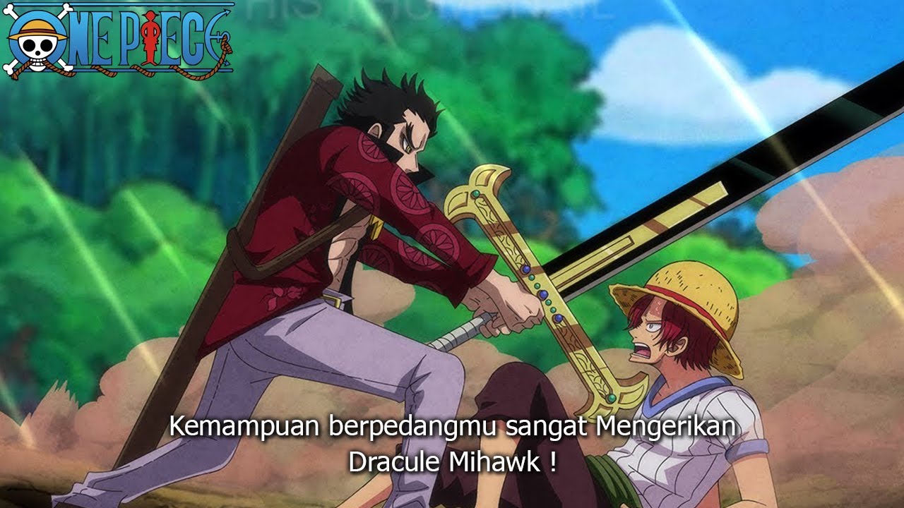 PERTARUNGAN MASA LALU SHANKS VS DRACULE MIHAWK ! - YouTube