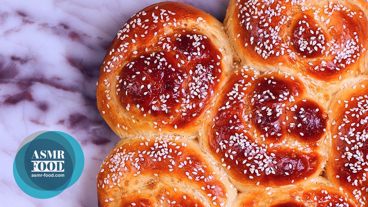 Puffy Bread Rolls, A Blooming Fluff. Bread Roll Recipe. Joy Of Baking ...