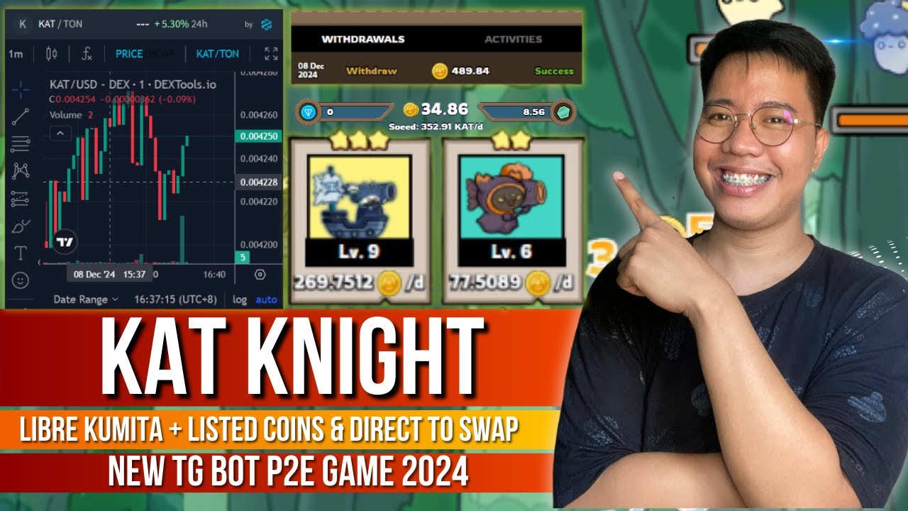 Kat Knight - Php0.25 cents = 1 Token Price Value | New TG BOT Play To ...