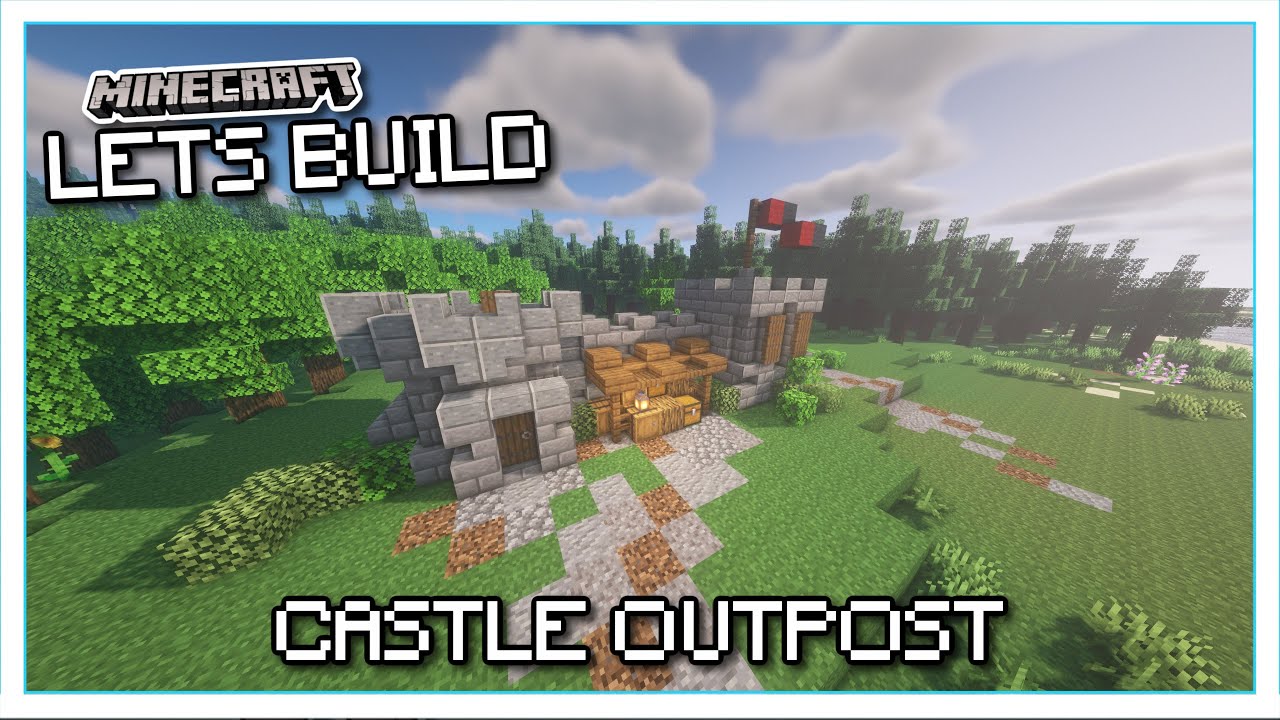 Castle Outpost | Minecraft Lets Build (2021) - YouTube