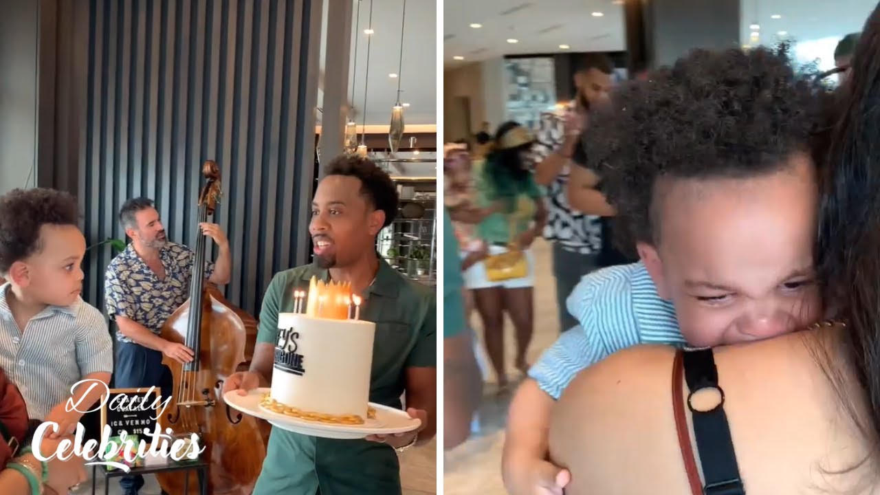 Jojo Simmons and Tanice Amira's Son Joey Tears Up As He Sees His ...