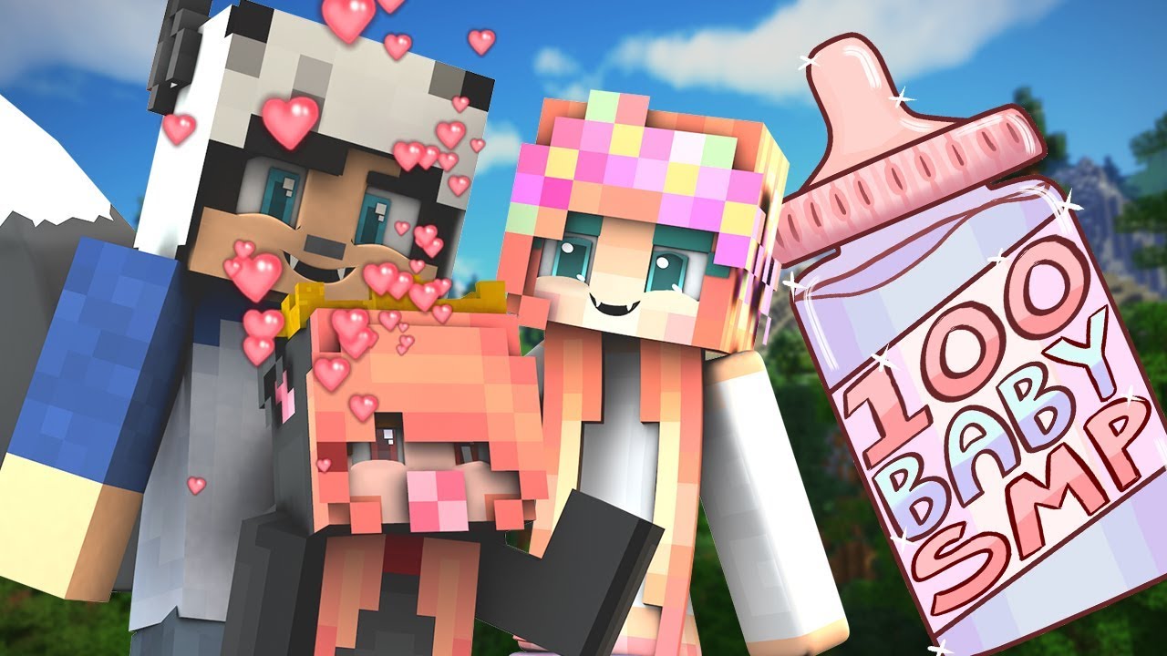 OUR VAMPIRE KID CAN TALK?! | 100 Baby SMP | EP 35 (Minecraft 100 BABY ...