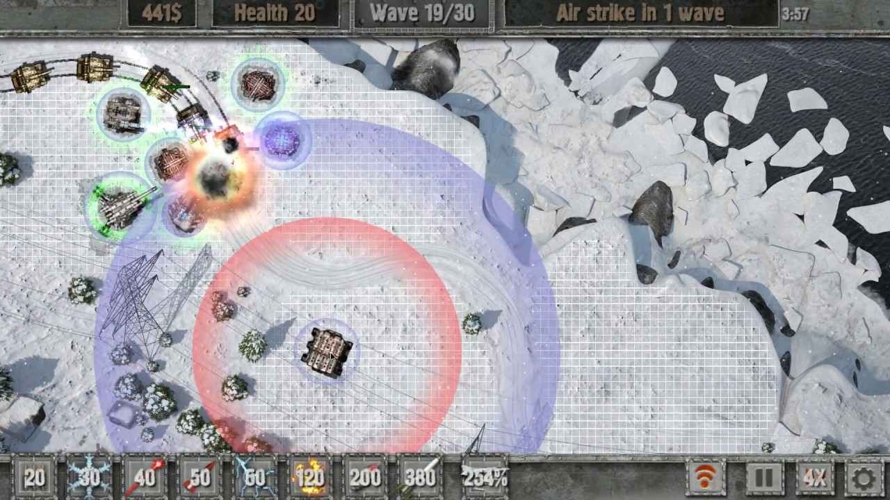 Defense Zone 2 - Mission #3 Hard Difficulty Playthrough - YouTube