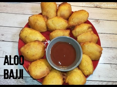 Potato Bajji || Aloo Bajji || Potato Pakora || Quick snack || आलू बजी ...