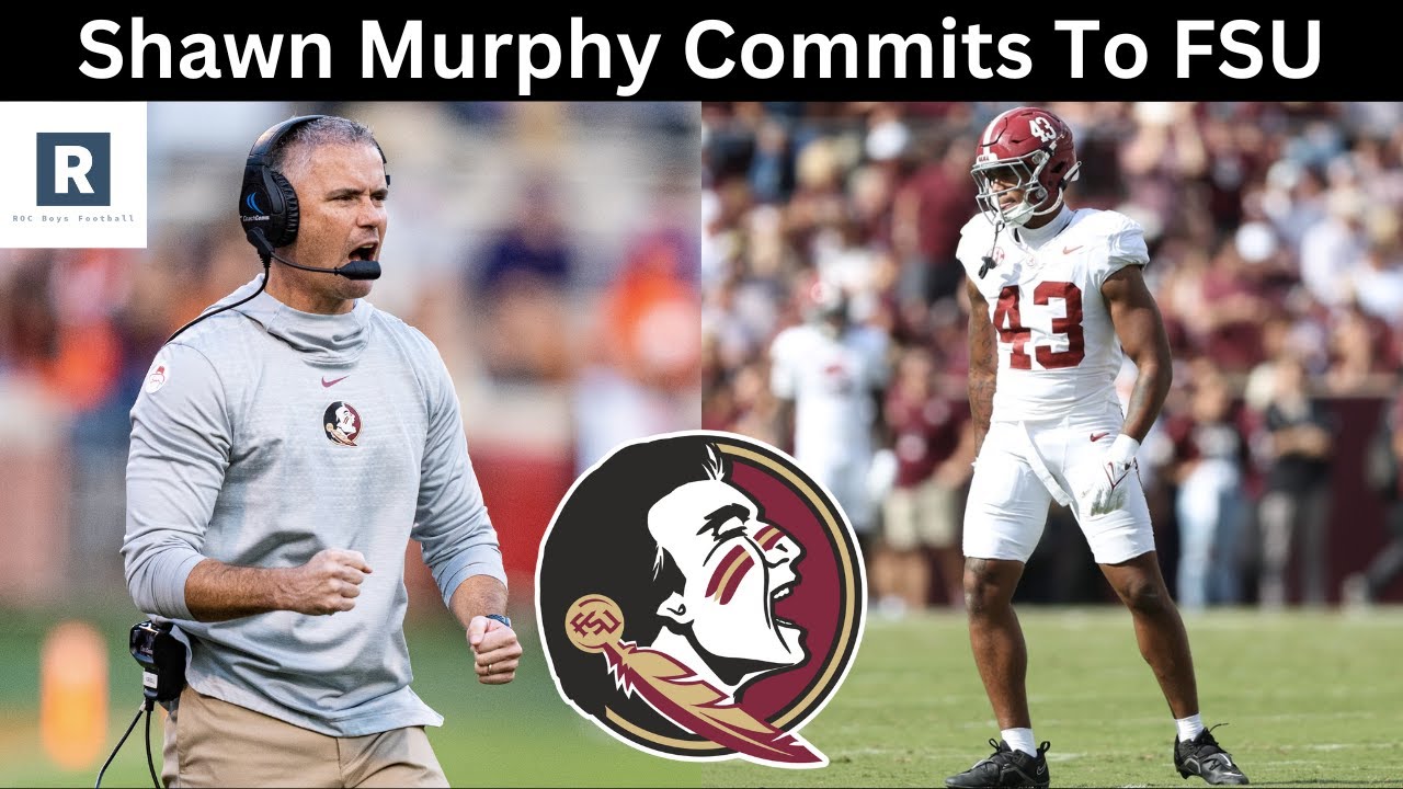 Shawn Murphy Commits To Florida State | FSU Football Transfer Portal Update - YouTube