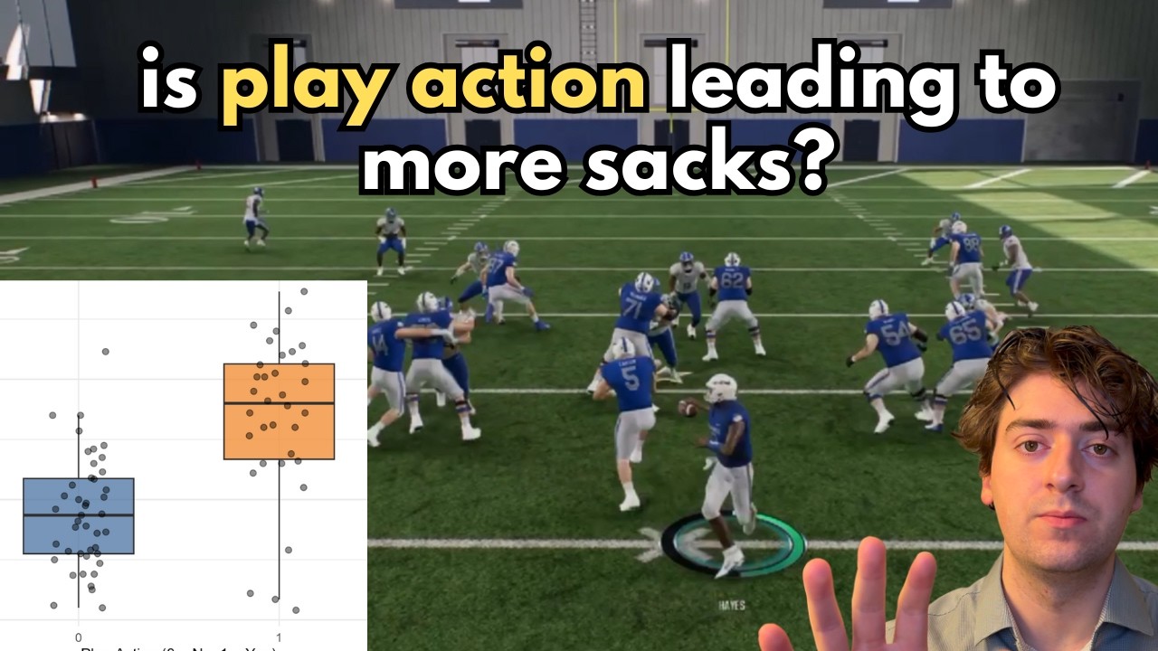 The Data Behind Play Action Passes and Sacks in College Football 25 ...