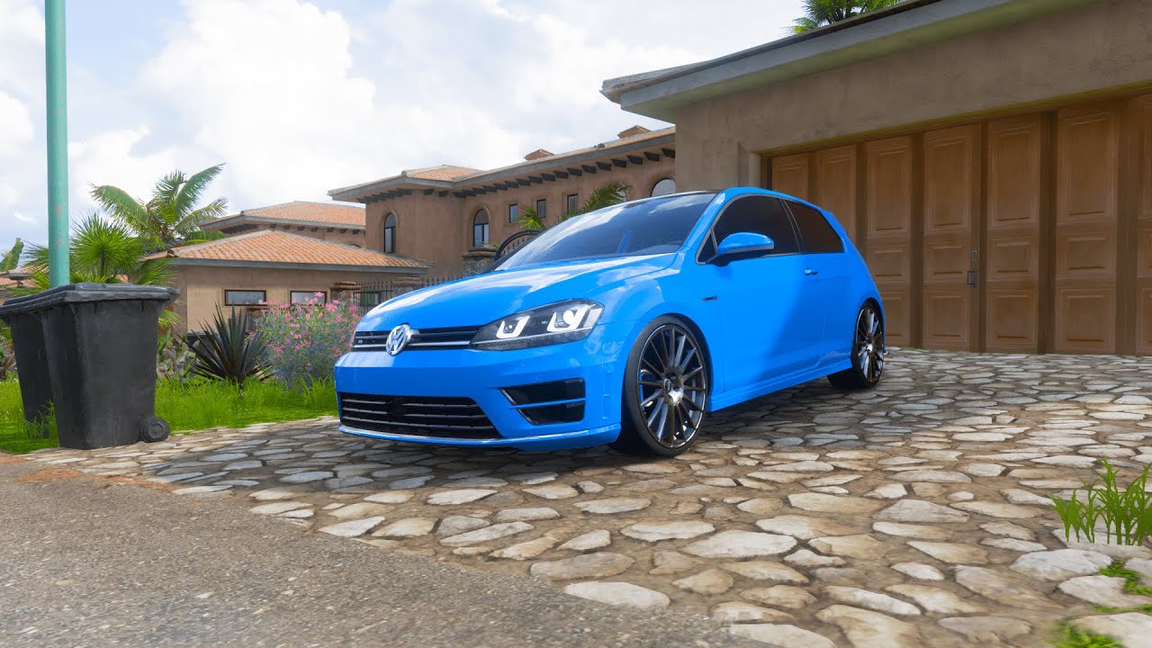 2014 Volkswagen Golf R - Forza Horizon 5 | Logitech G29 gameplay - YouTube