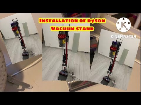 HYPER HANDYWOMAN PART #2 (installation of dyson vacuum stand) - YouTube