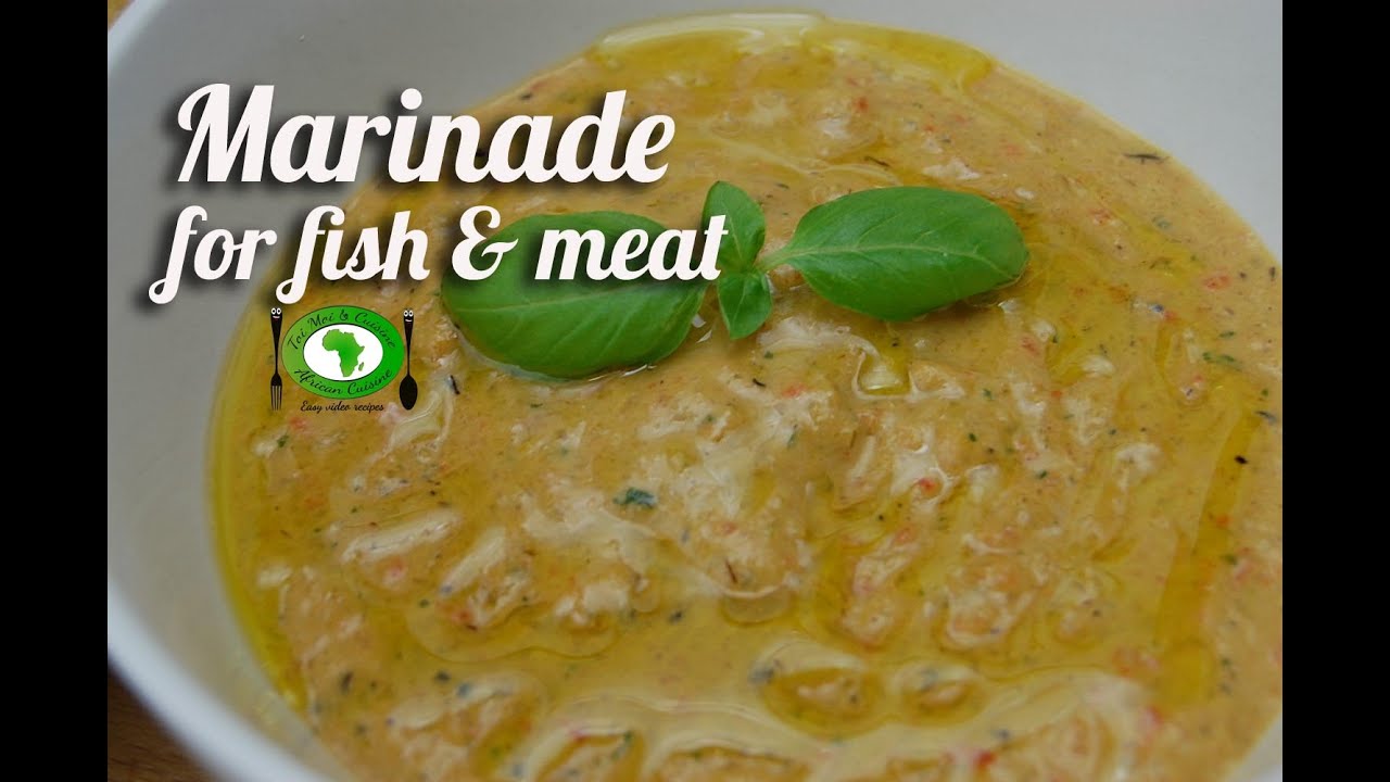 Fish & meat marinade - YouTube