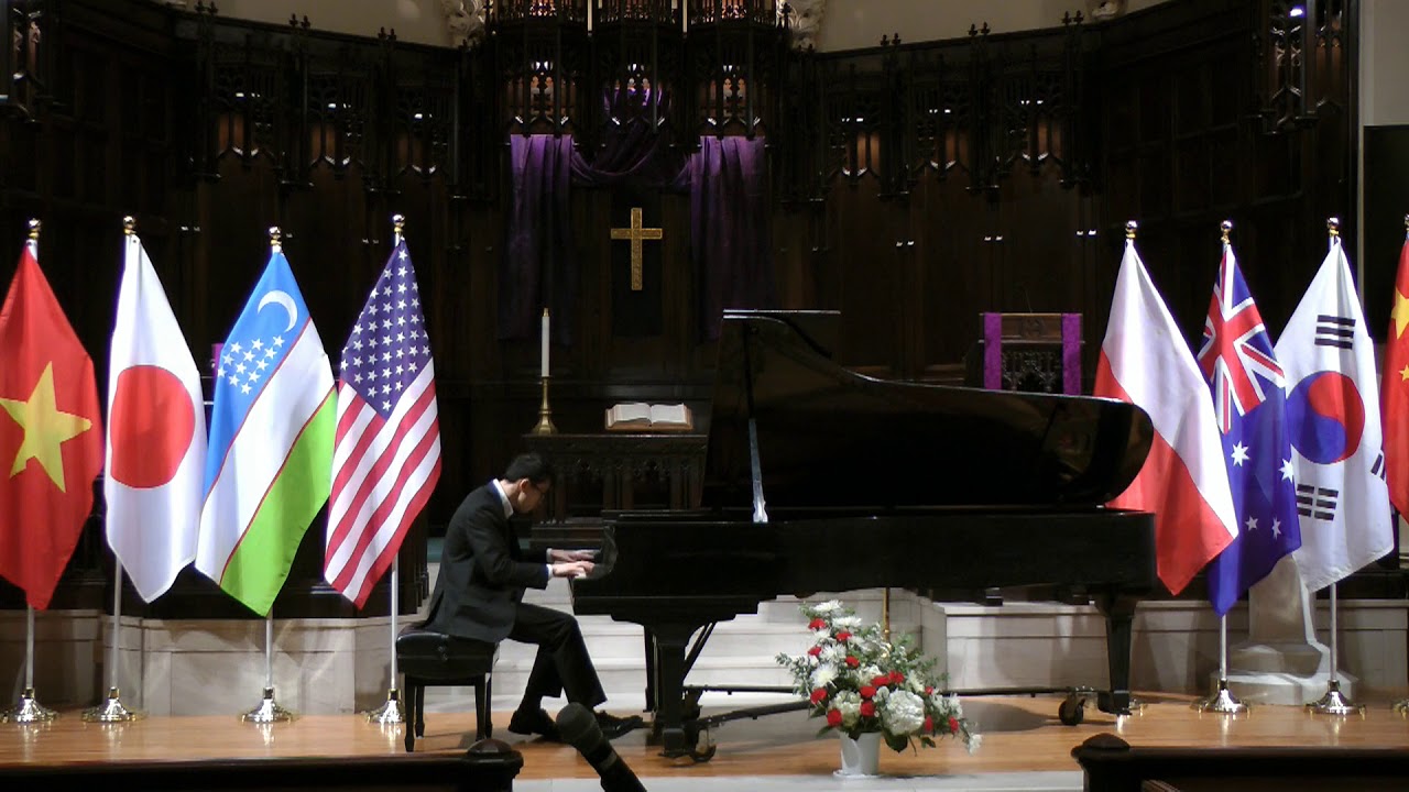 IX Chopin International Piano Competition, Hartford, CT-Evan Hu, H.M ...