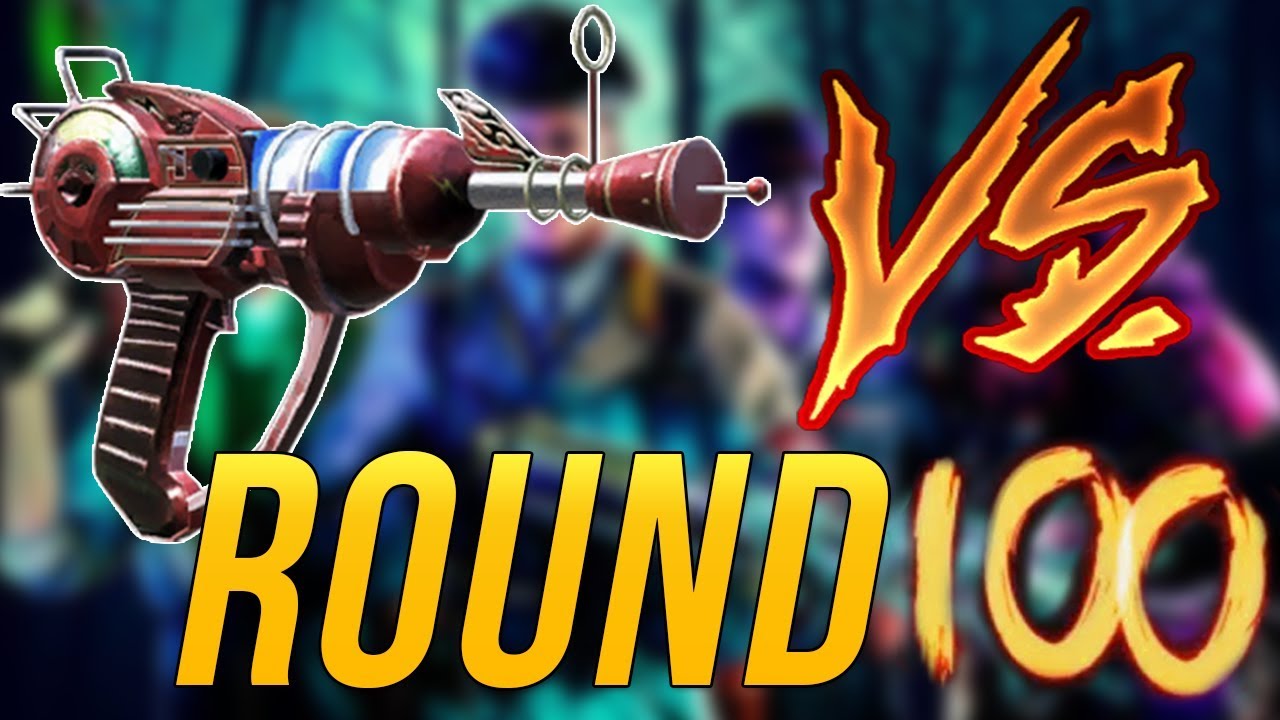 Ray Gun vs Round 100 Zombie | Killing a Zombie at Round 100 in Black ...