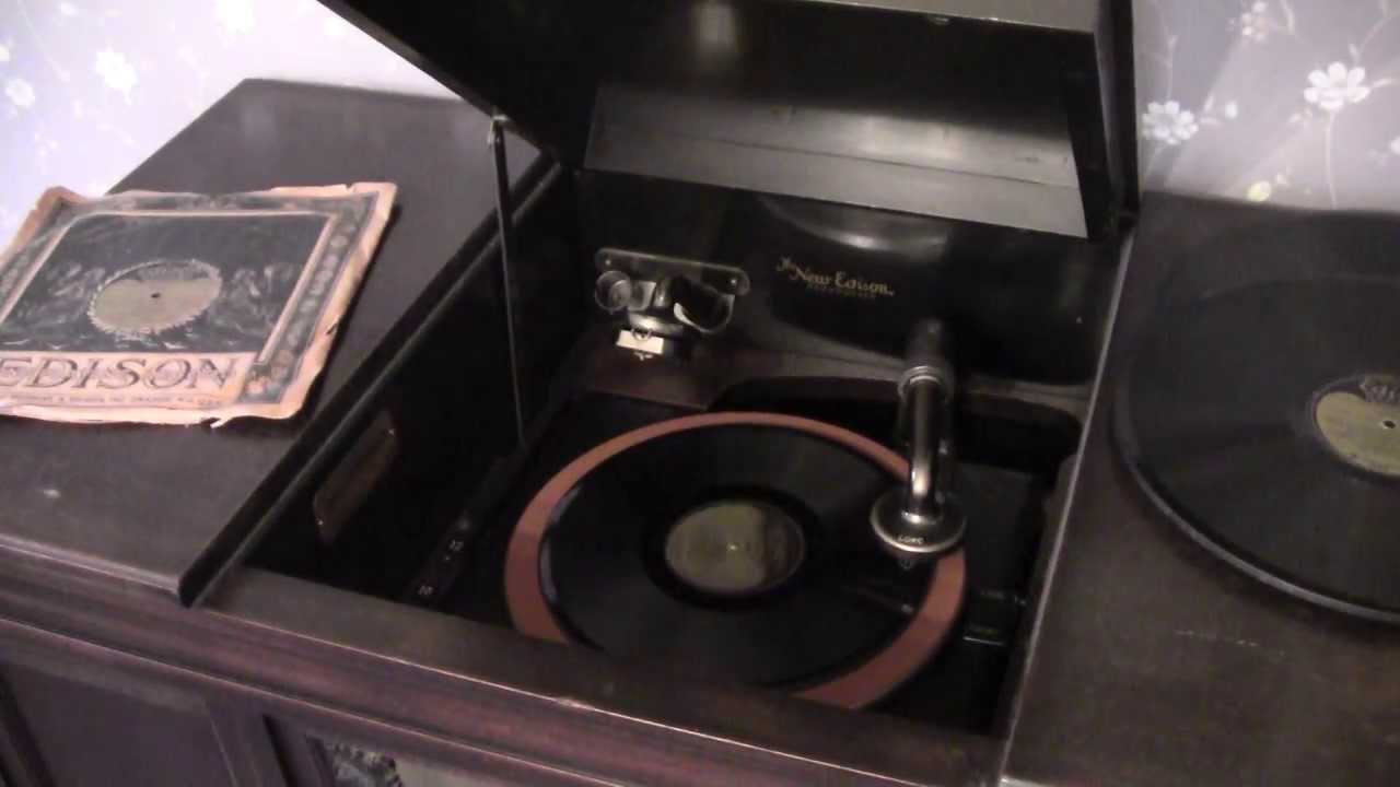 Edison Long Play disc 10006-R - YouTube