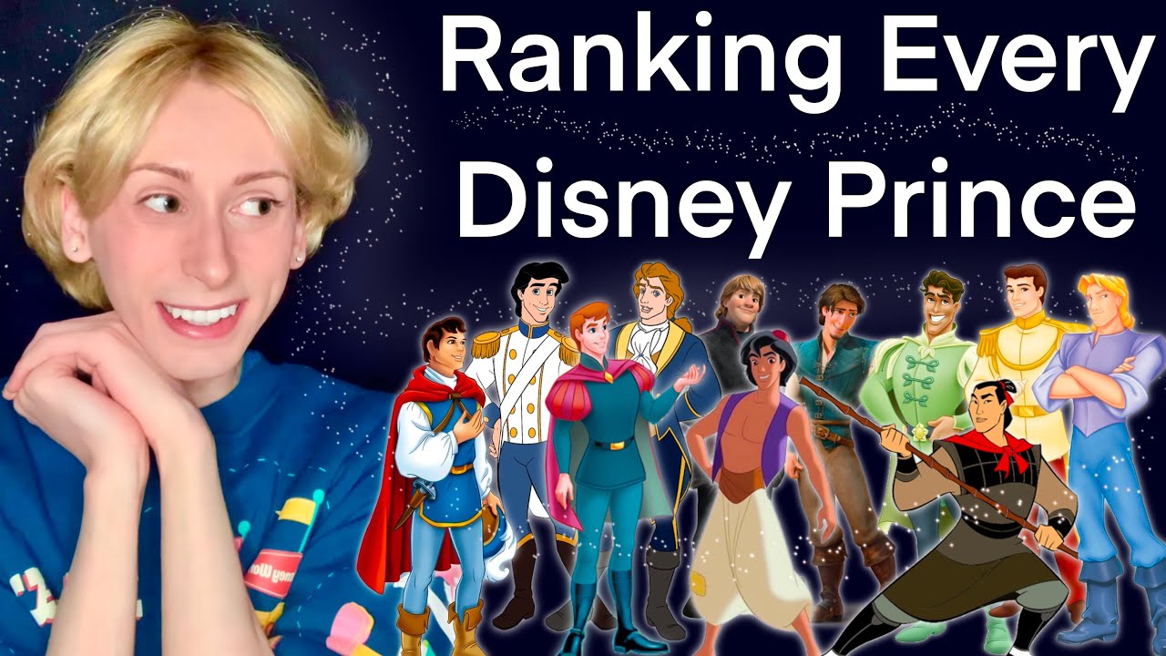 RANKING EVERY DISNEY PRINCE!! 👑🏰 with Nicky Marra! - YouTube