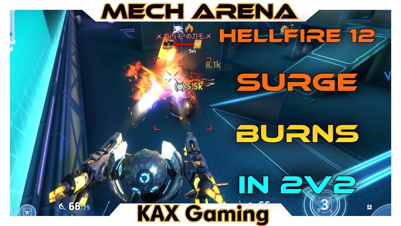 Hellfire 12's Worked Great in 2v2 thanks to IMPLANTS - Mech Arena - YouTube